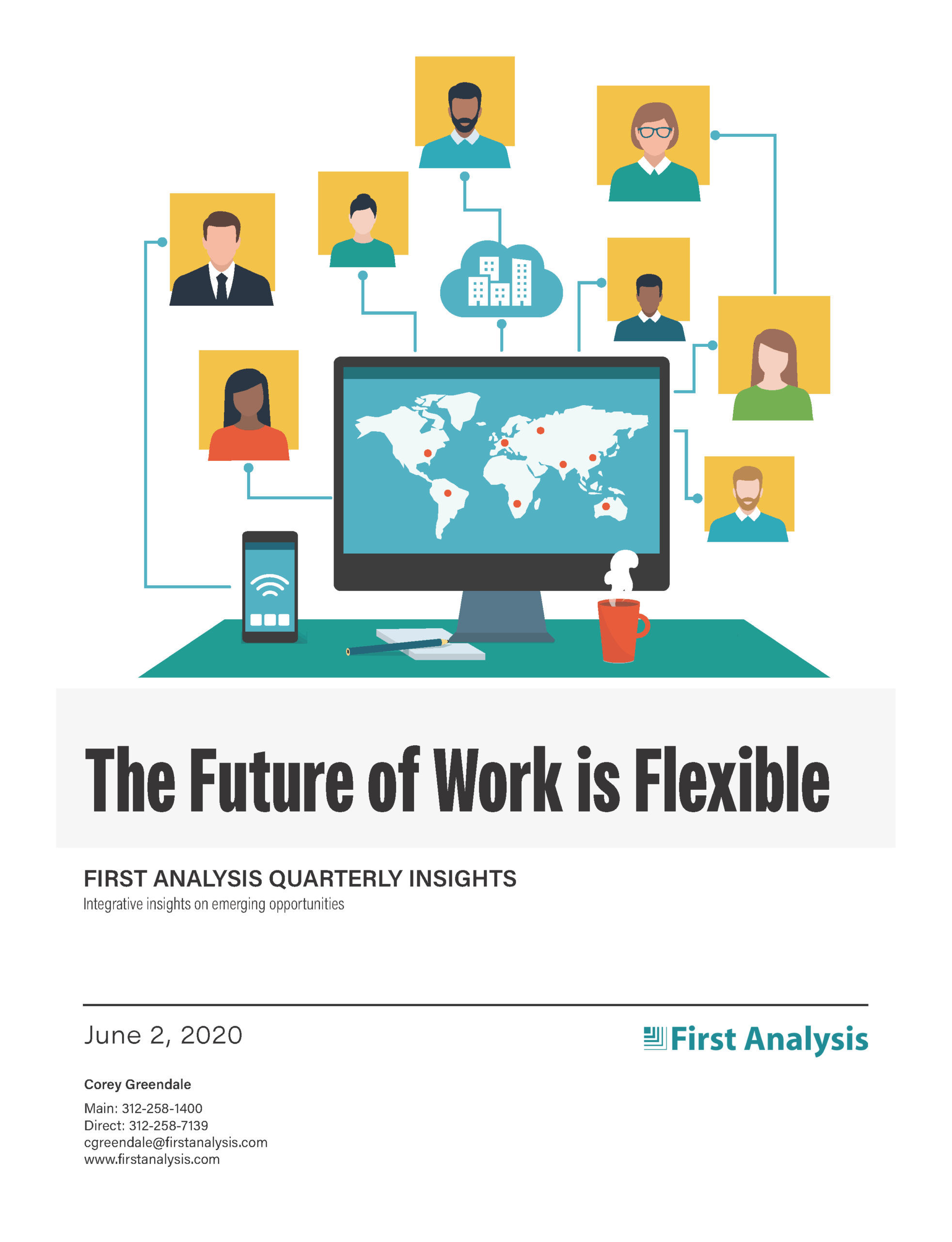 First Analysis industry market report – Future of Work – June 2020